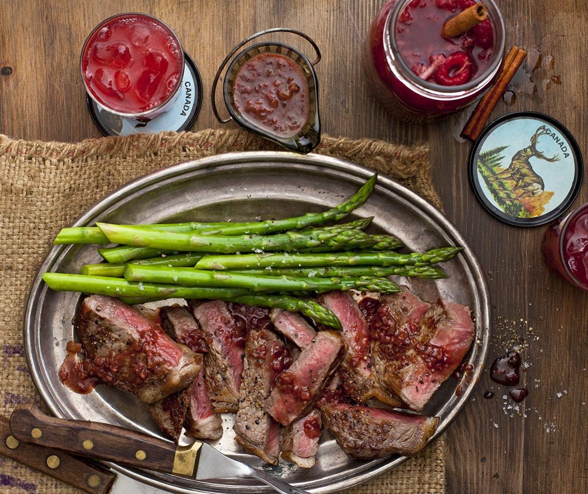 Batch cookbook's venison, moose, or grass-fed beef with brandy ...