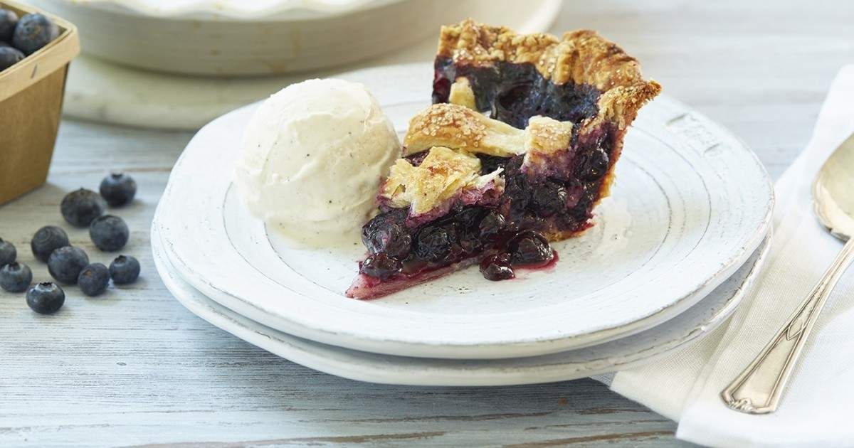 B.C. blueberry lattice top pie | Eat North