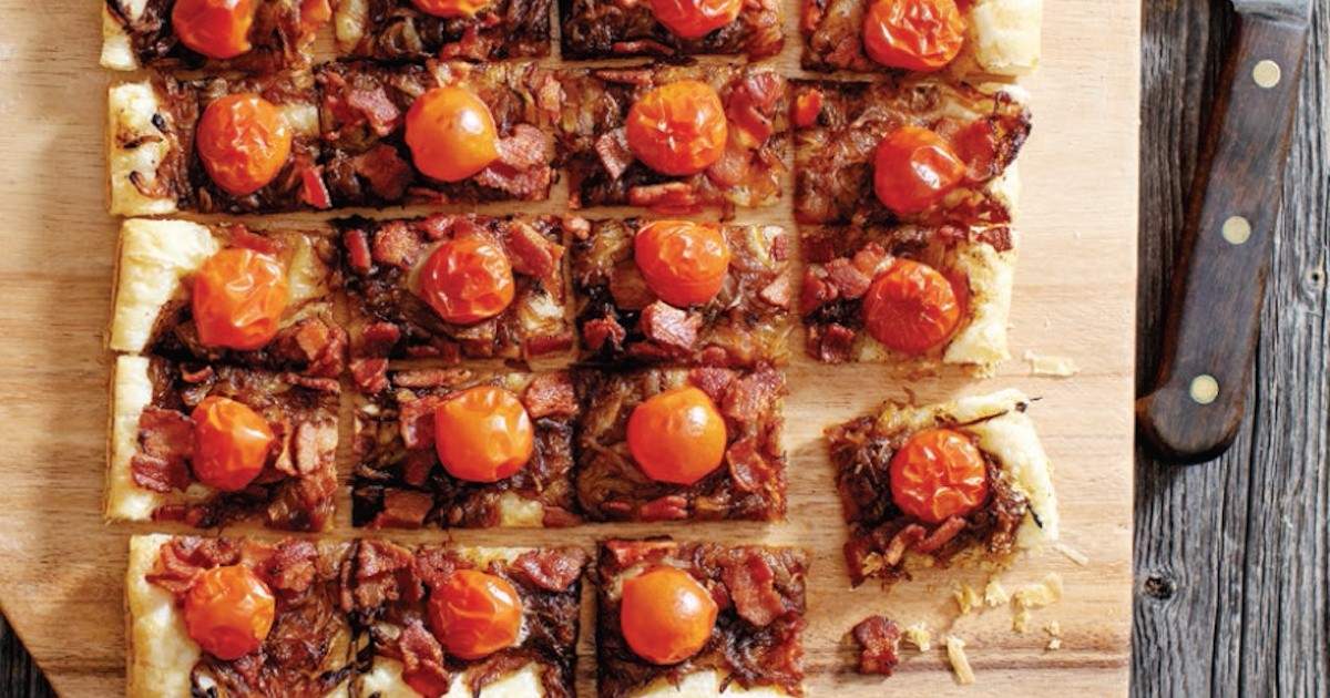 Chef Michael Olson's bacon and onion tart | Eat North