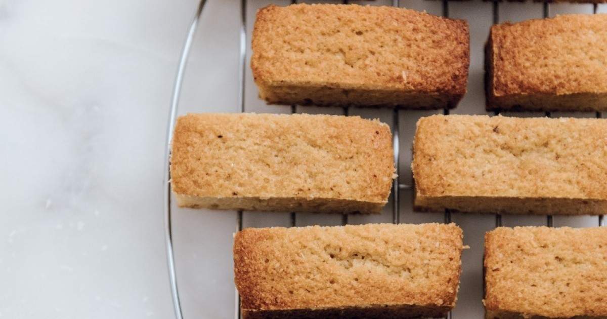 Mary Berg's brown butter coconut financier | Eat North