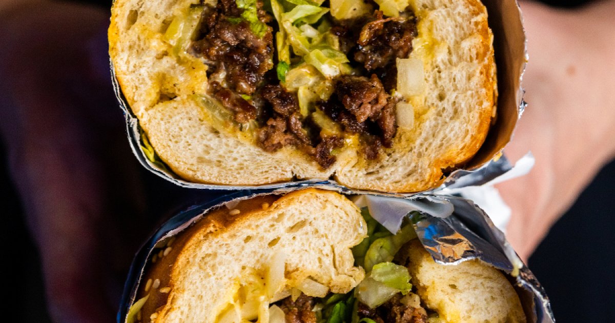 Eat This Now Vancouver: Chopped cheese sandwich at Downlow Burgers ...
