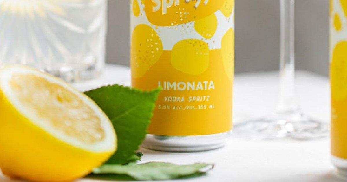 New canned cocktail Drink Sprizzi Limonata launches in Nova Scotia ...