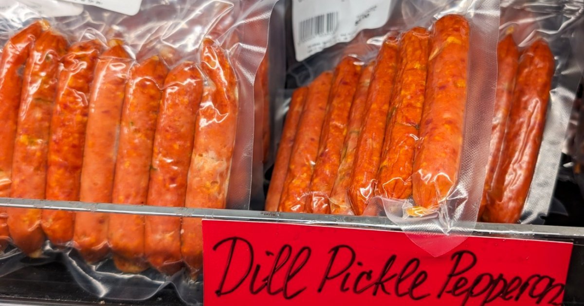 A Perfect Bite: Dill Pickle Pepperoni from European Market in Calgary ...
