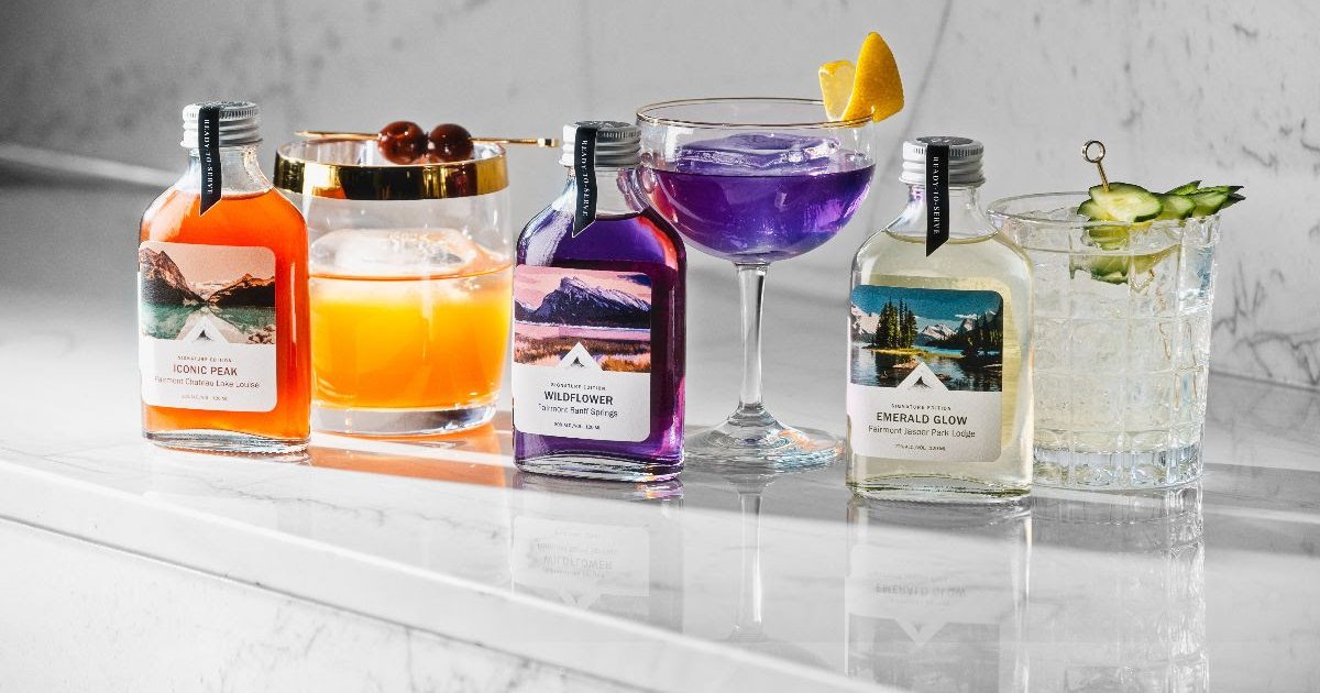 Fairmont Hotels & Resorts launches bottled cocktails to celebrate World ...