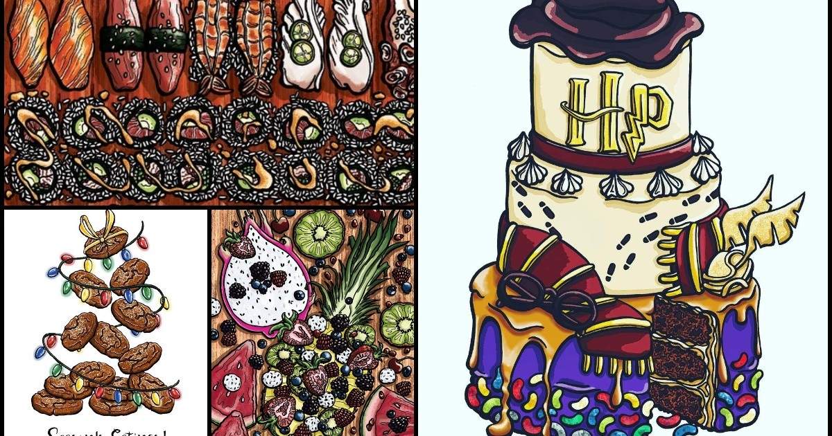 A chat with The Great Canadian Baking Show illustrator Kenna Barnes ...