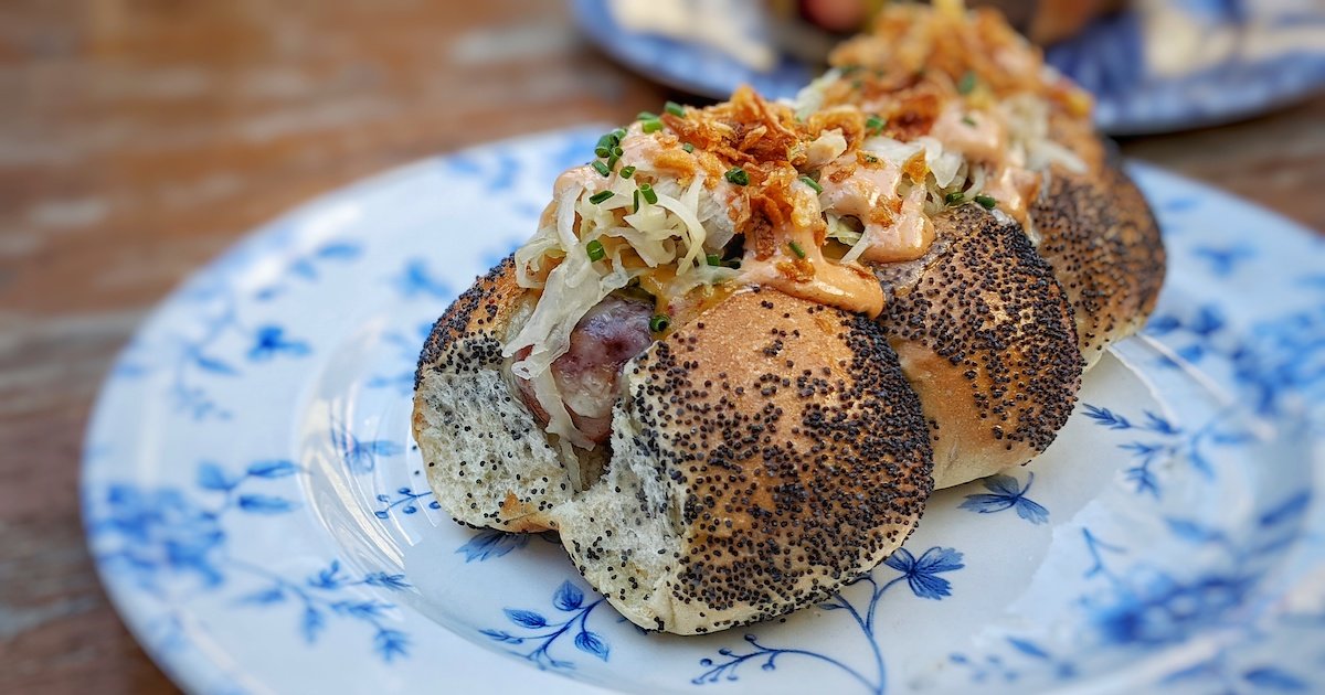 Eat this Now: Lost Dogs Hot Dogs' Reuben Dog | Eat North