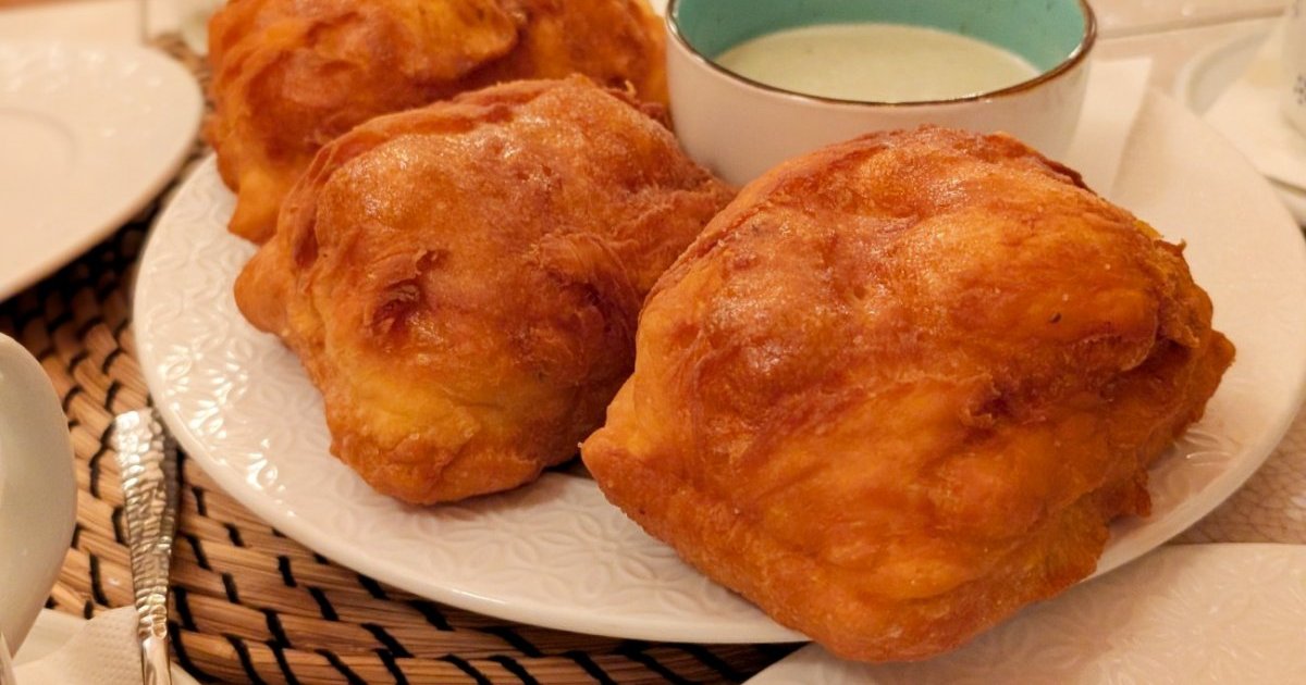 A Perfect Bite: Uštipci, the Fried Bread with Cheese Sauce at Mon Ami ...