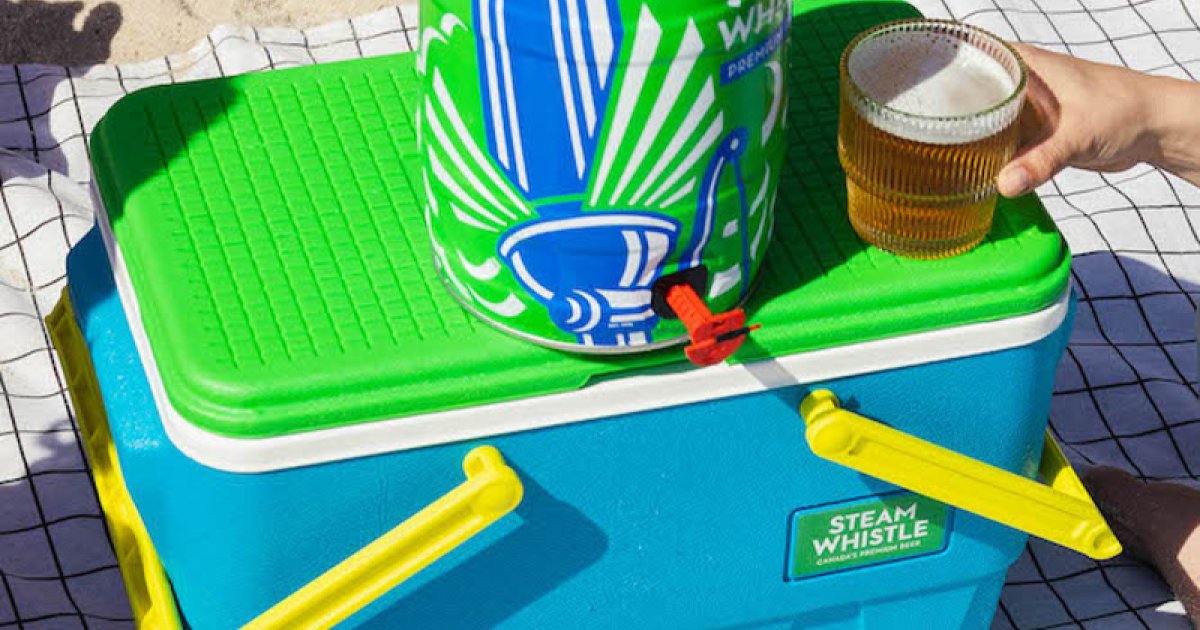 New Steam Whistle 5L party kegs now available across Canada | Eat North