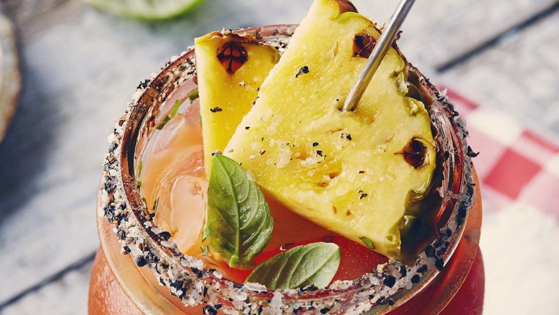 Pineapple Basil Caesar | Eat North