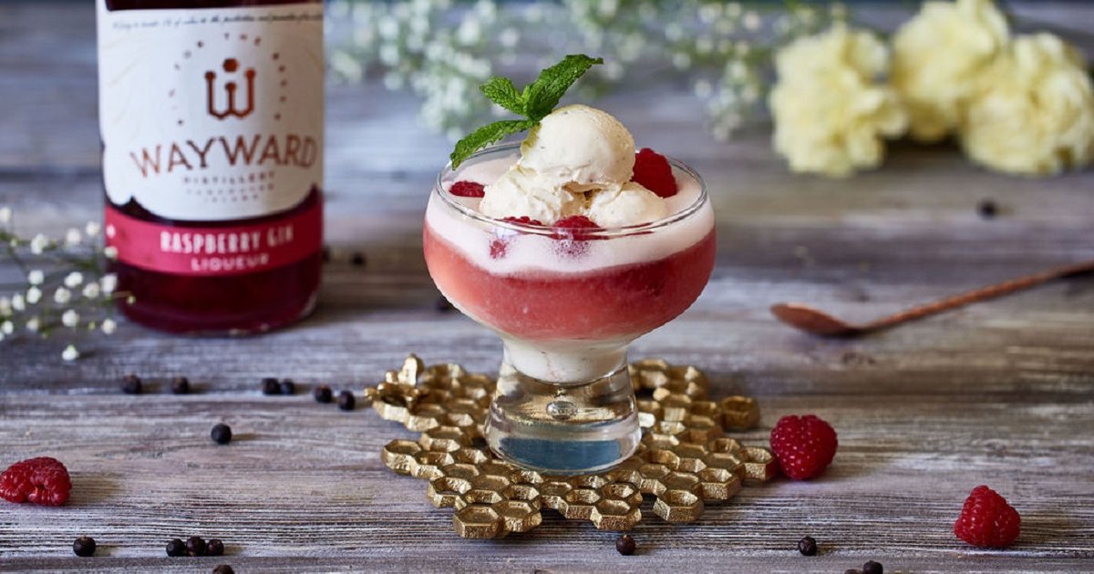 Ramos Raspberry Float | Eat North