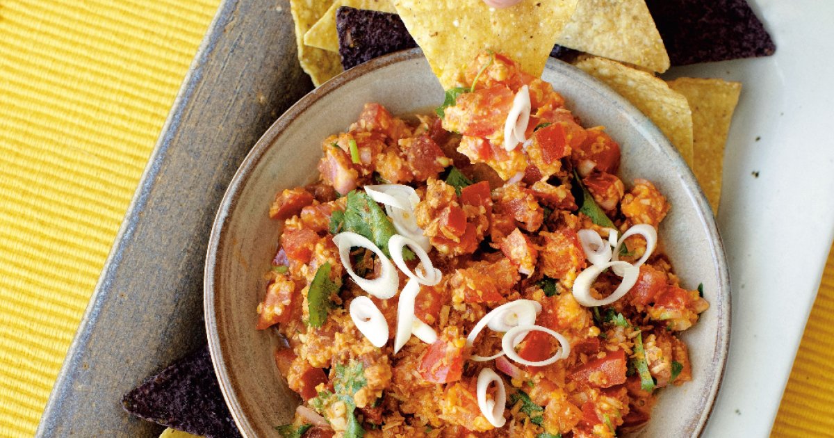 Tomato coconut salsa from the Sabai cookbook by Pai Chongchitnant | Eat ...