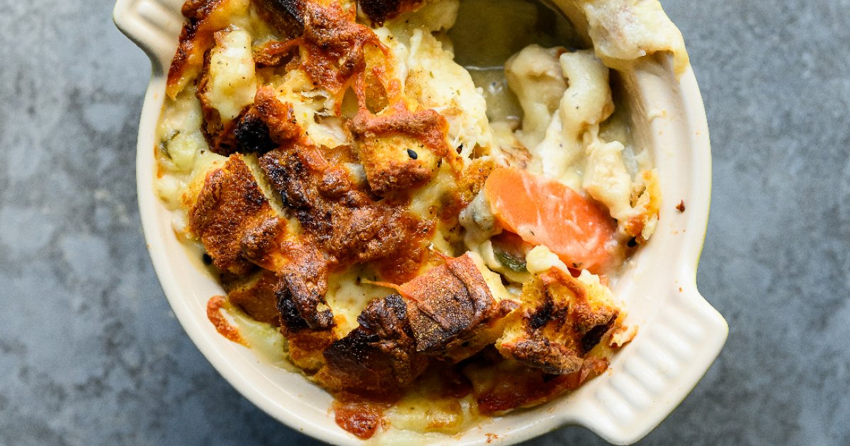 The ultimate turkey dinner leftovers soup recipe | Eat North