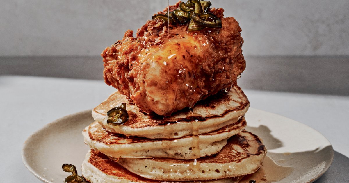 Valentine Thomas shares a tasty recipe for fried fish and pancakes with ...